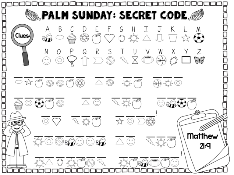 Crack The Code Worksheets Printable | Ronald Worksheets