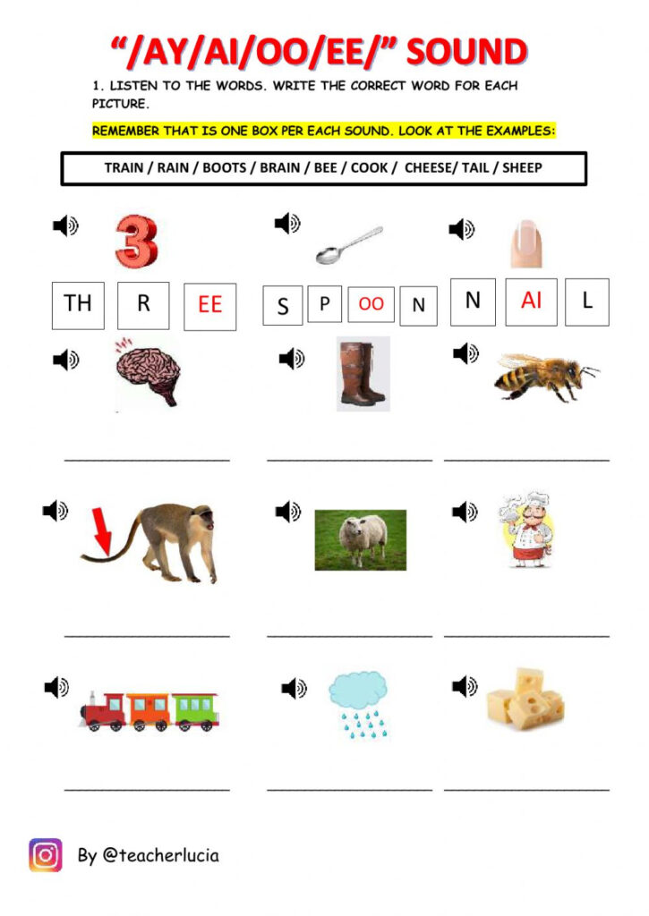 Free Printable Phonics Worksheets Grade 1 | Ronald Worksheets