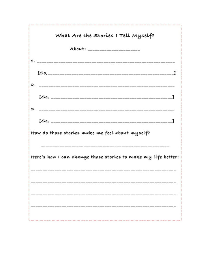 Free Self Control Printable Worksheets | Ronald Worksheets
