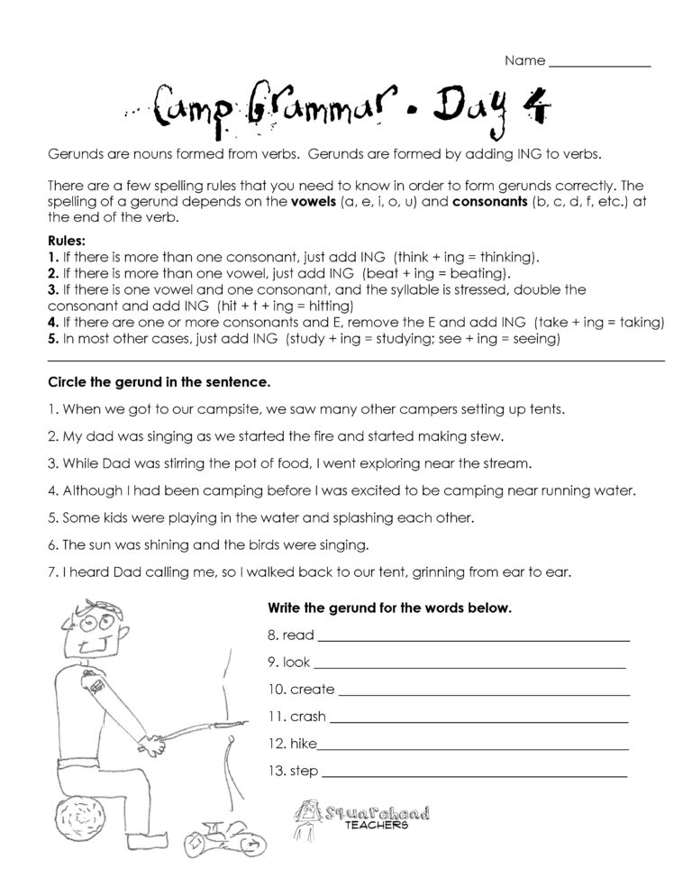 Year 10 English Worksheets Printable | Ronald Worksheets