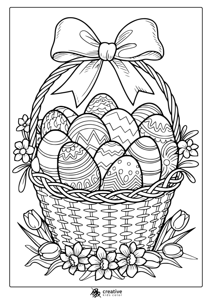 Easter Coloring Worksheets | Ronald Worksheets