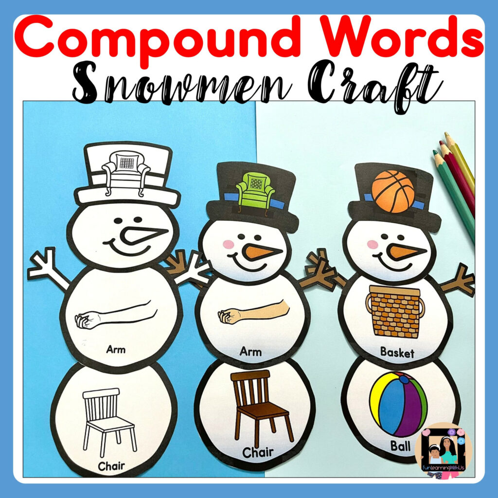 Christmas Compound Words Worksheets | Ronald Worksheets